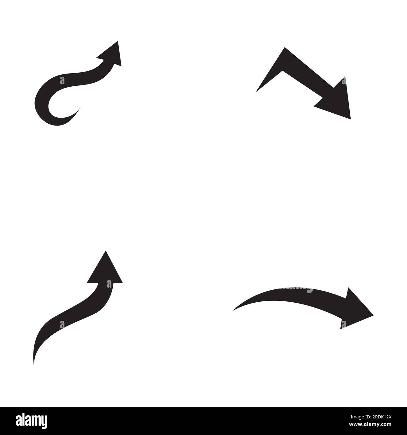 Arrow vector illustration icon Logo Template design Stock Vector Image ...