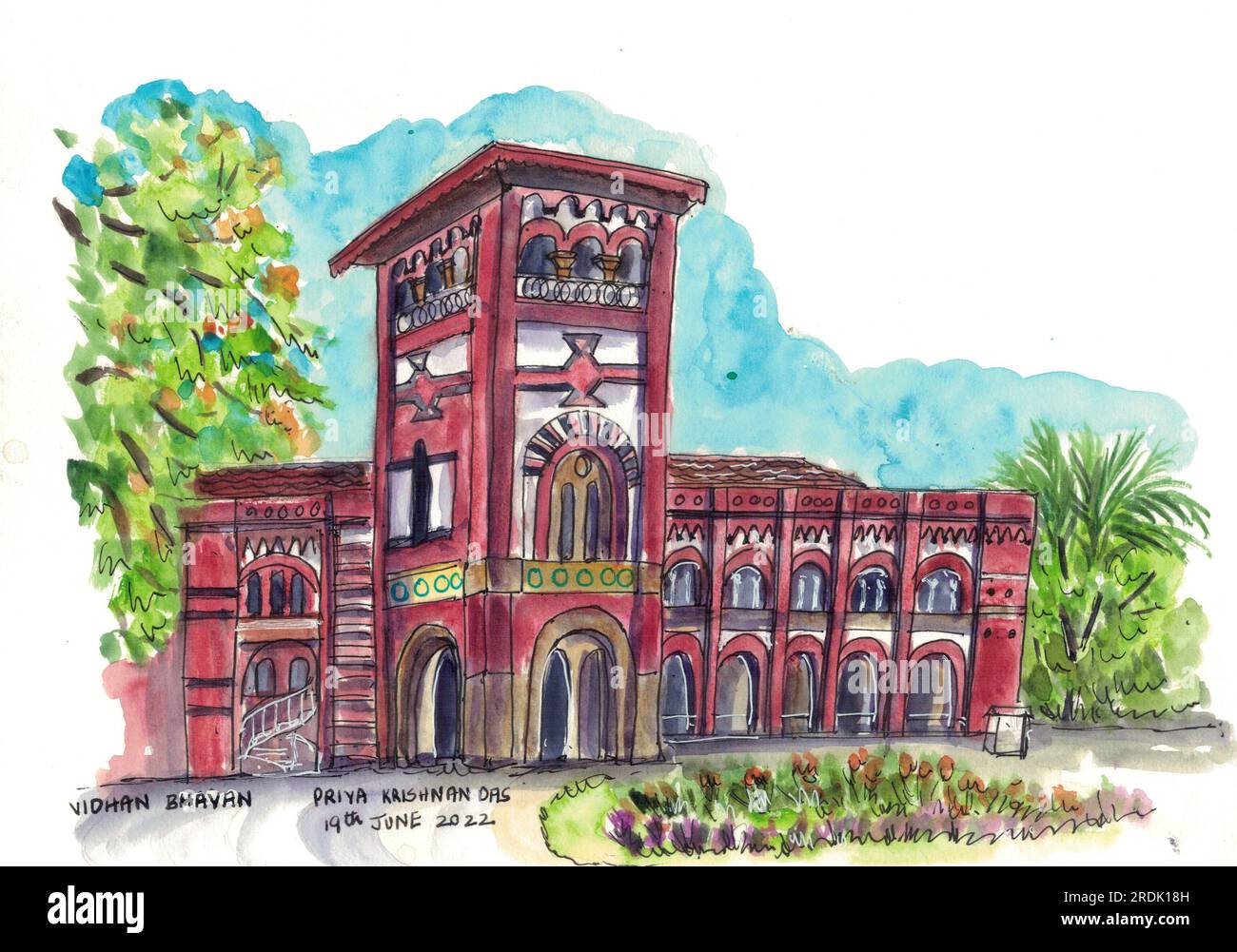 Pune Council Hall Stock Photo - Alamy