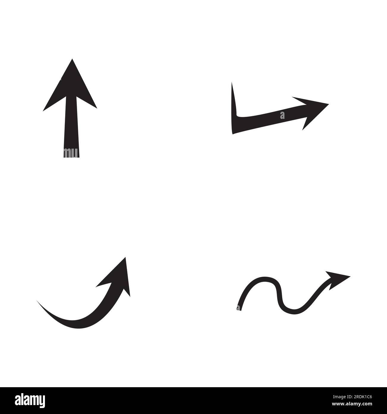 Arrow vector illustration icon Logo Template design Stock Vector Image ...