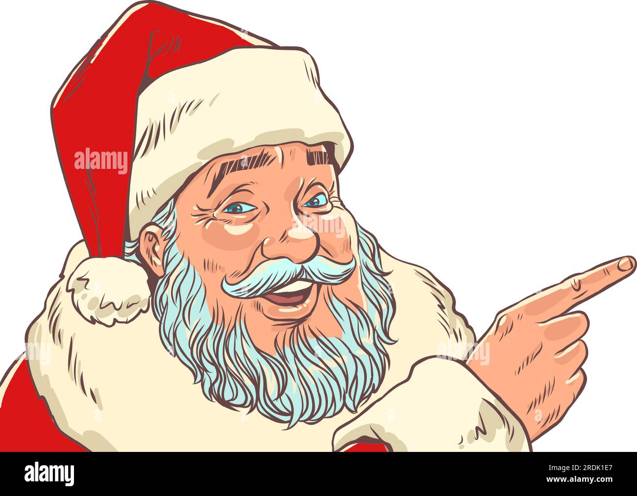 Finger pointing somewhere Stock Vector Images - Alamy