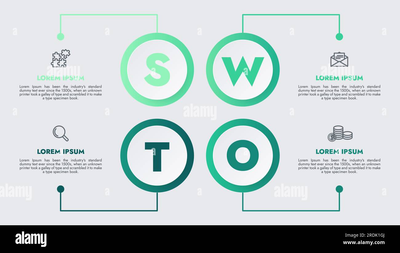 Infographic template for presentations and features data visualization ...
