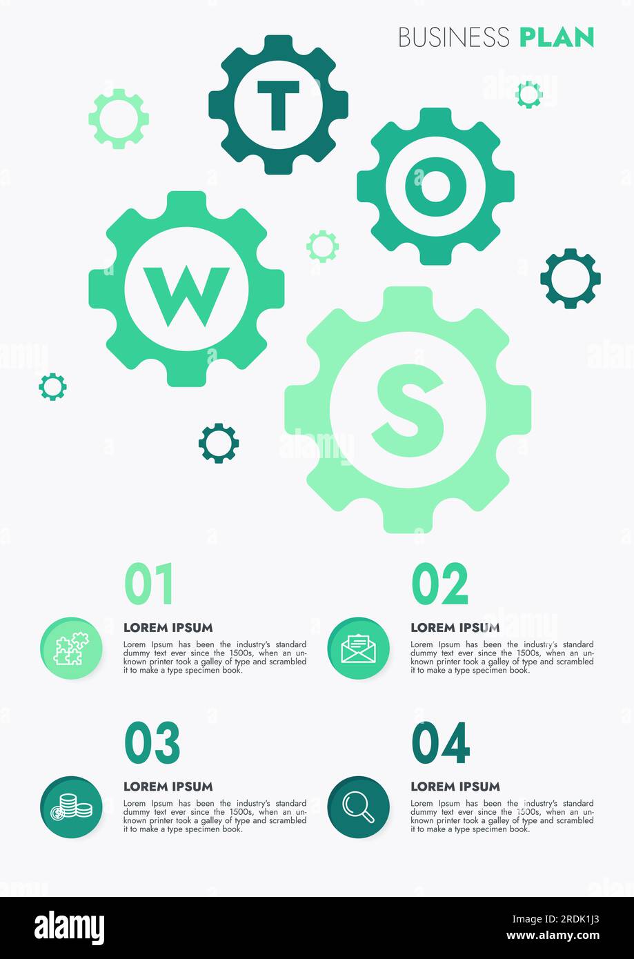Infographic template for presentations and features data visualization ...