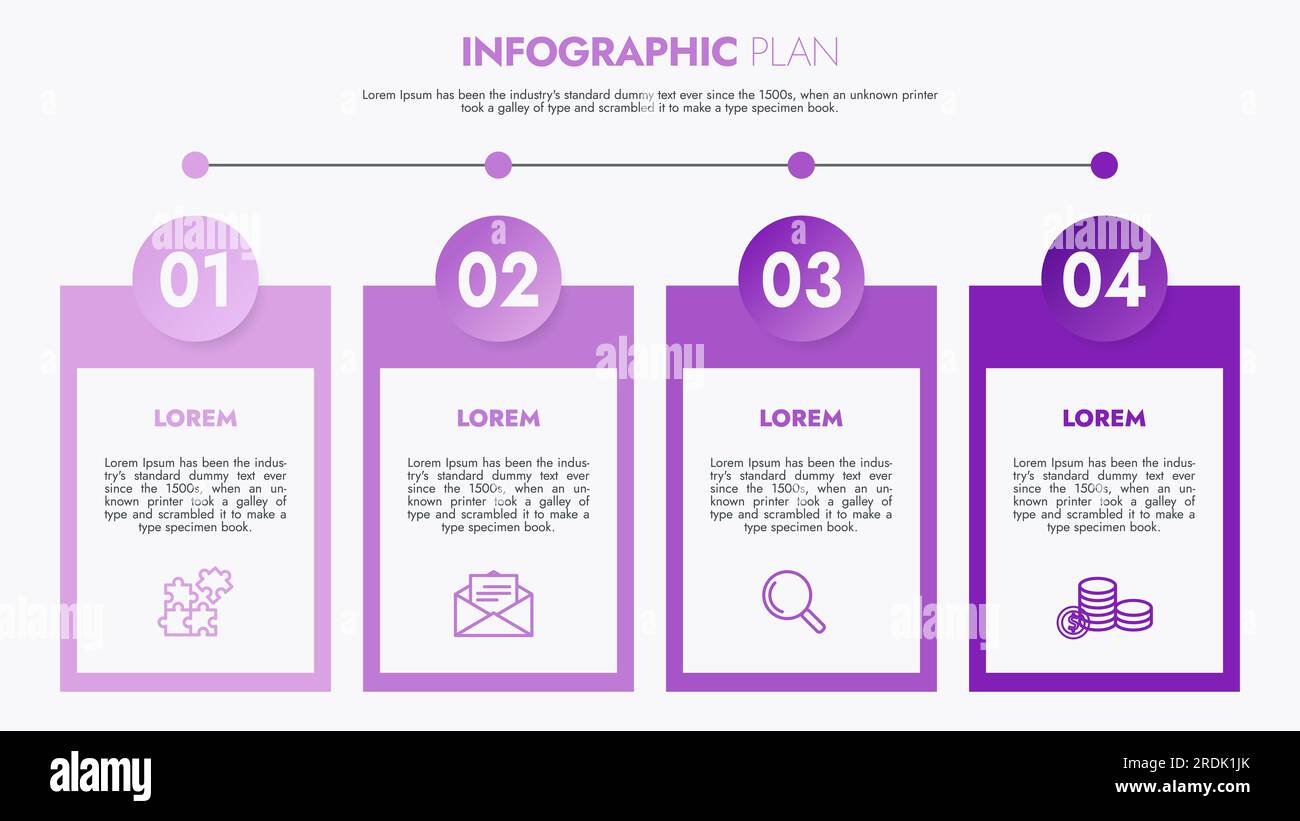 Infographic template for presentations and features data visualization ...