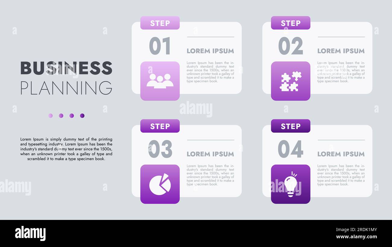 Infographic template for presentations and features data visualization ...