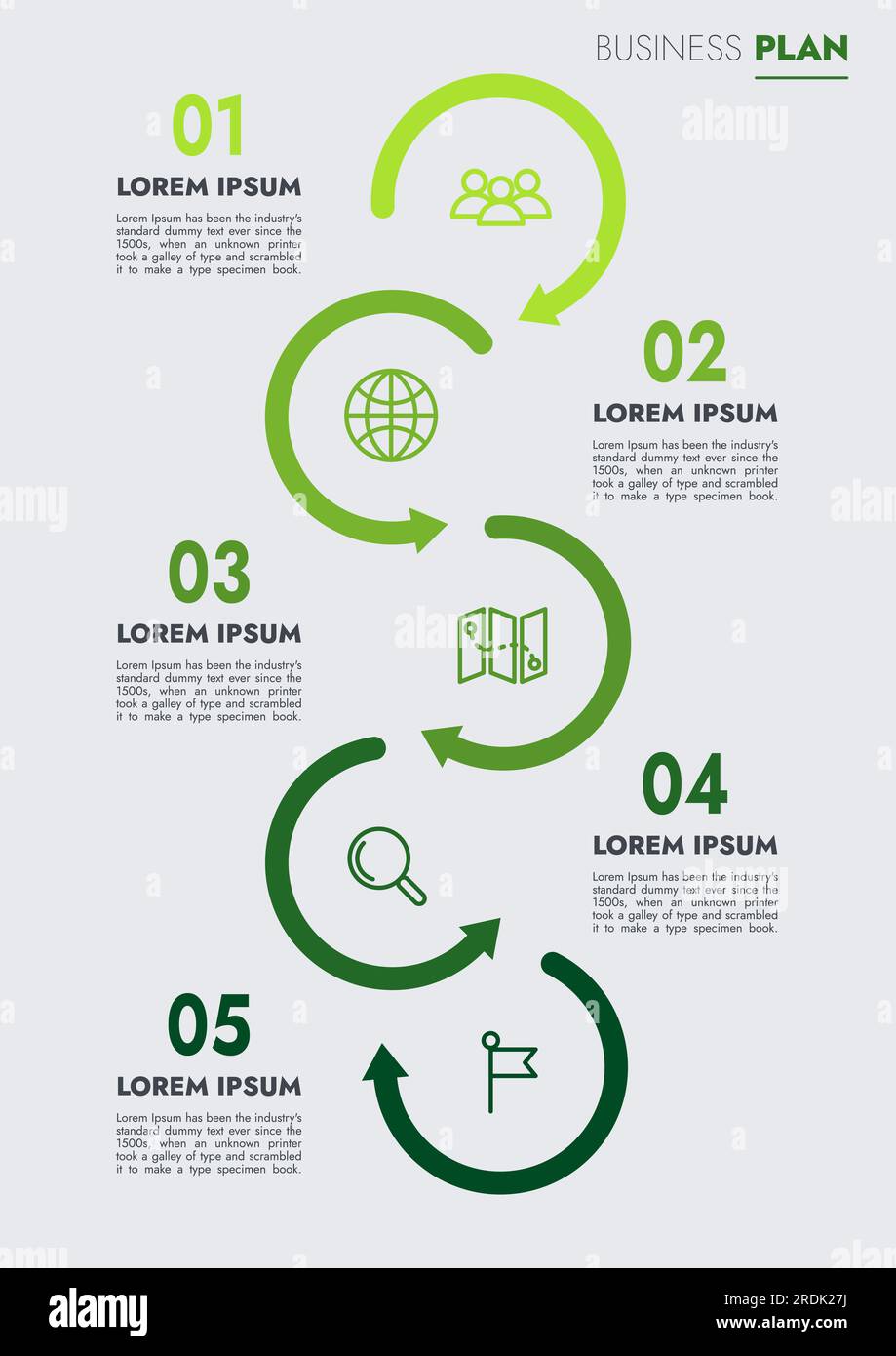 Infographic template for presentations and features data visualization ...