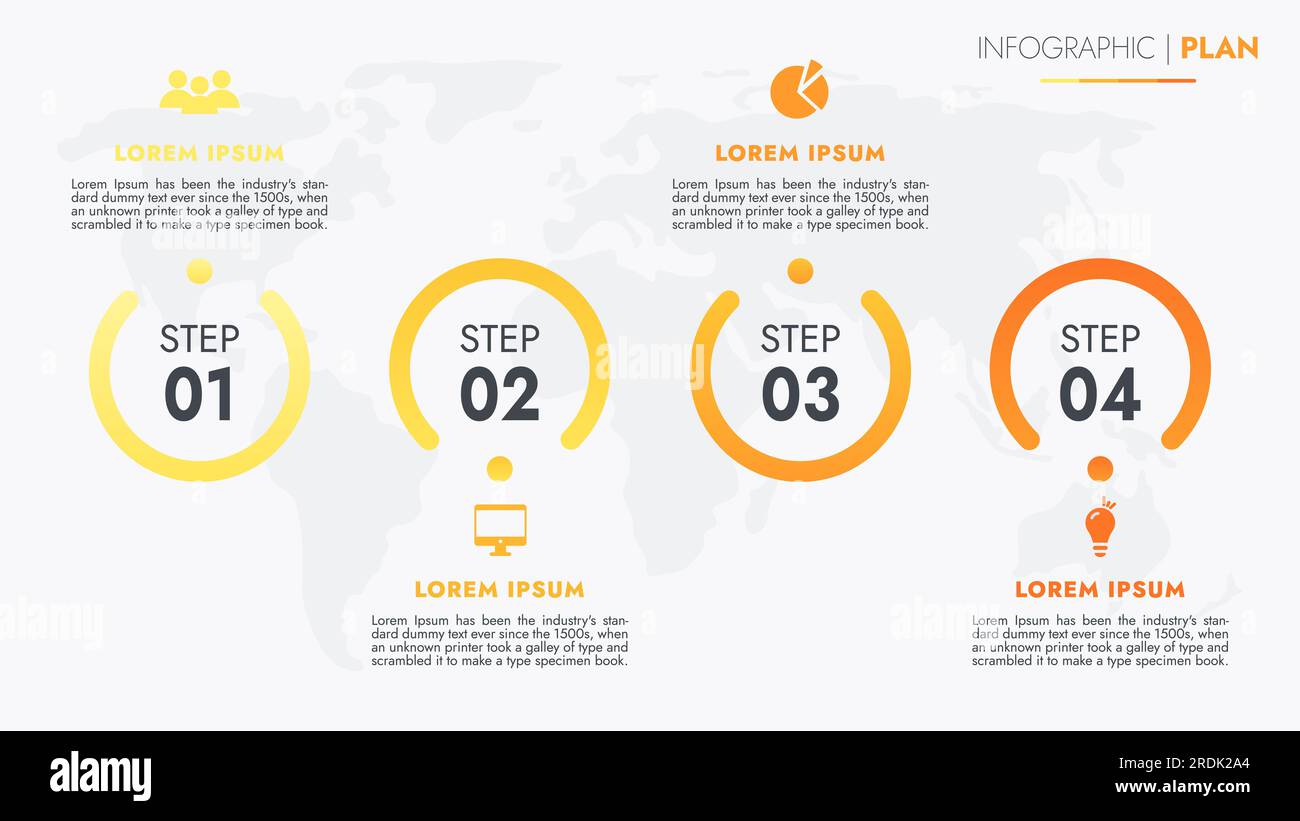 Infographic template for presentations and features data visualization ...