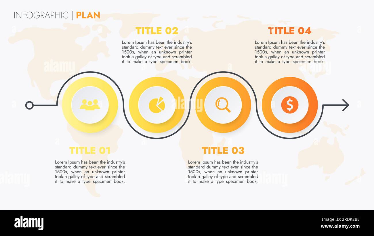 Infographic template for presentations and features data visualization ...