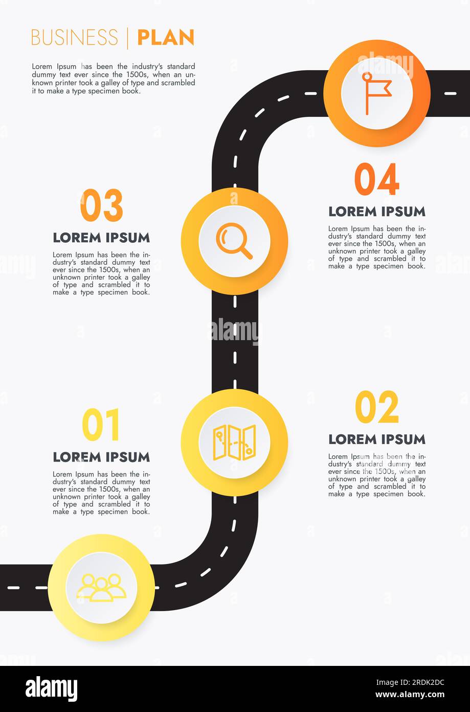 Infographic template for presentations and features data visualization ...