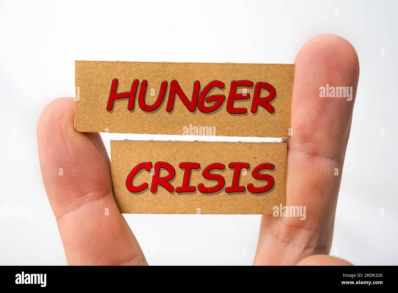 World hunger sign hi-res stock photography and images - Alamy
