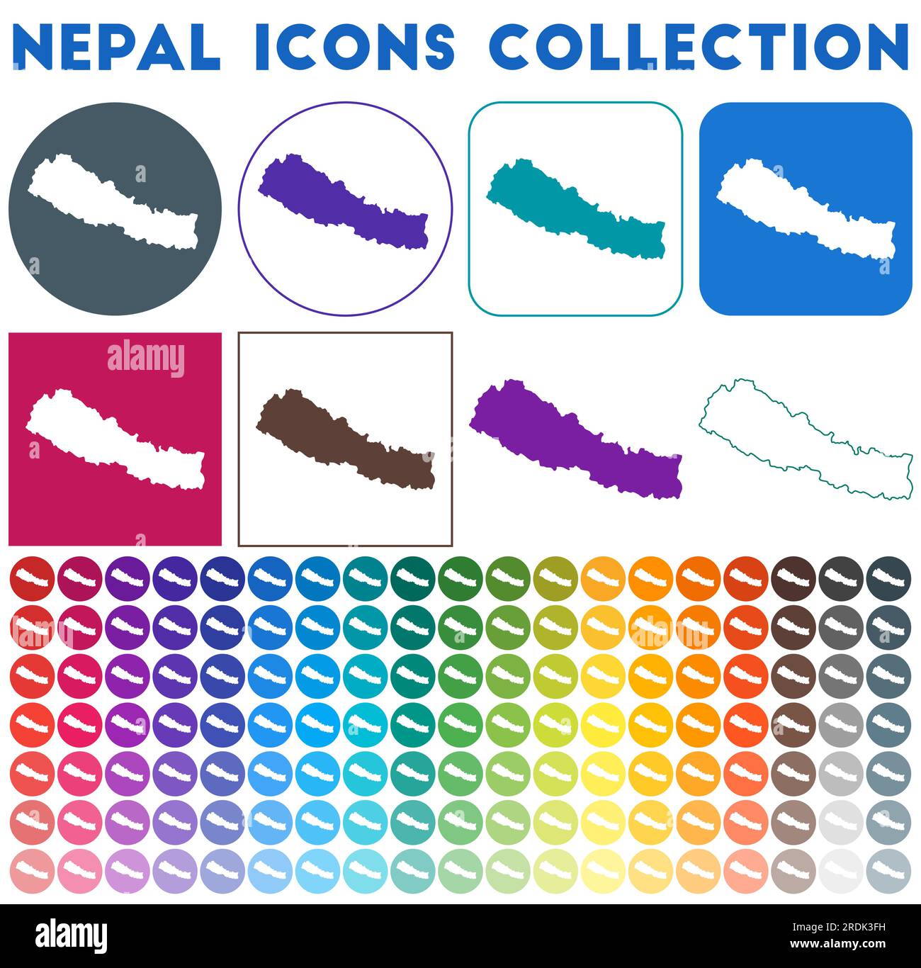 Nepalese landmark Stock Vector Images - Alamy