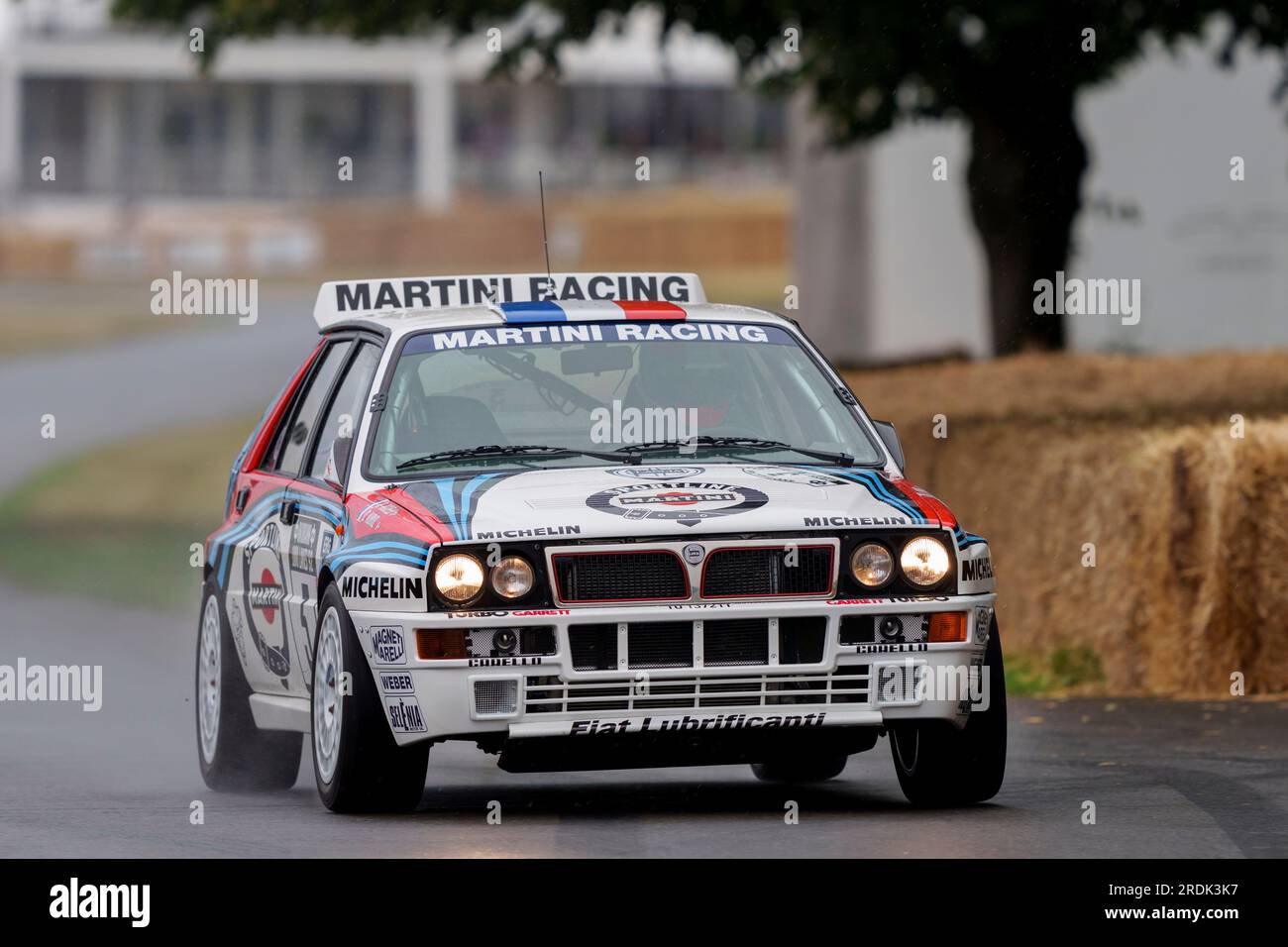 Lancia HF Intergrale WRC at the 2023 Goodwood Festival of Speed Stock ...