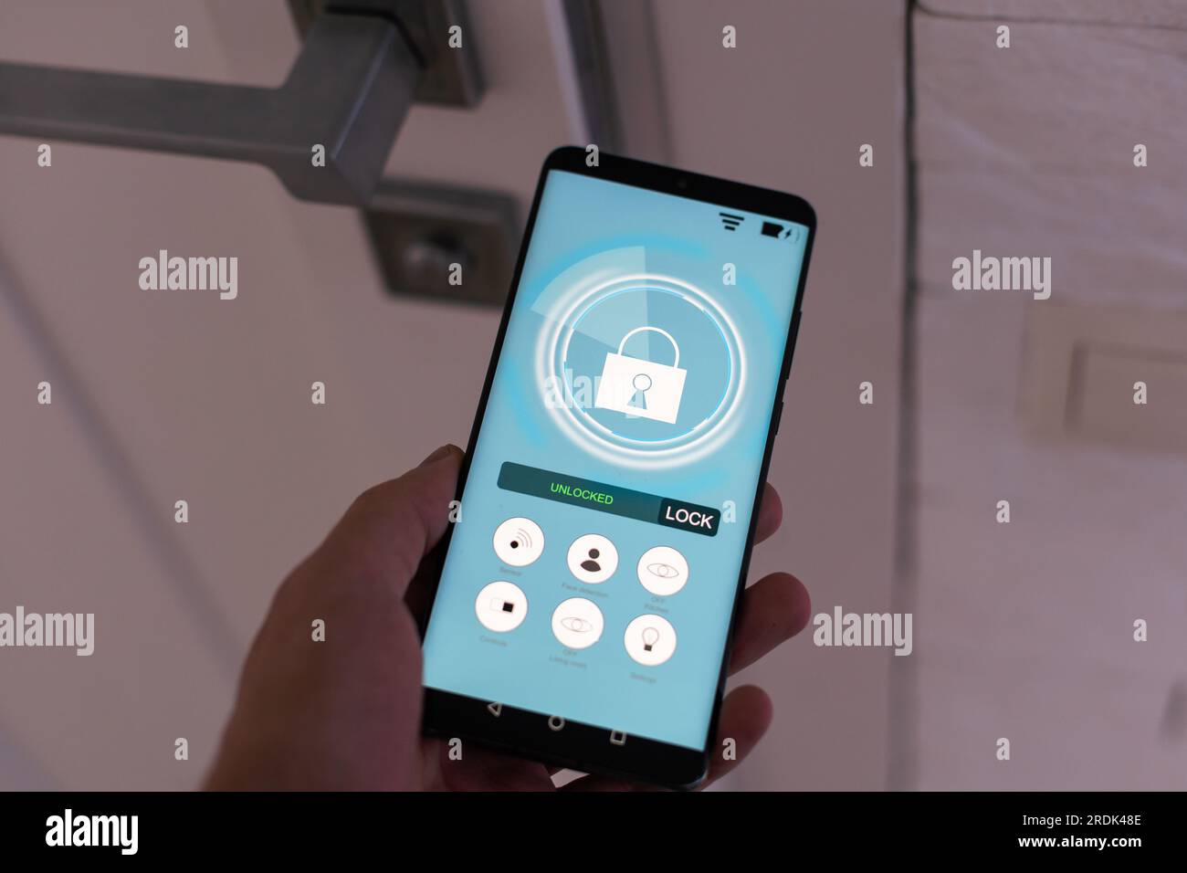 Access controlled automatic door hi-res stock photography and images ...