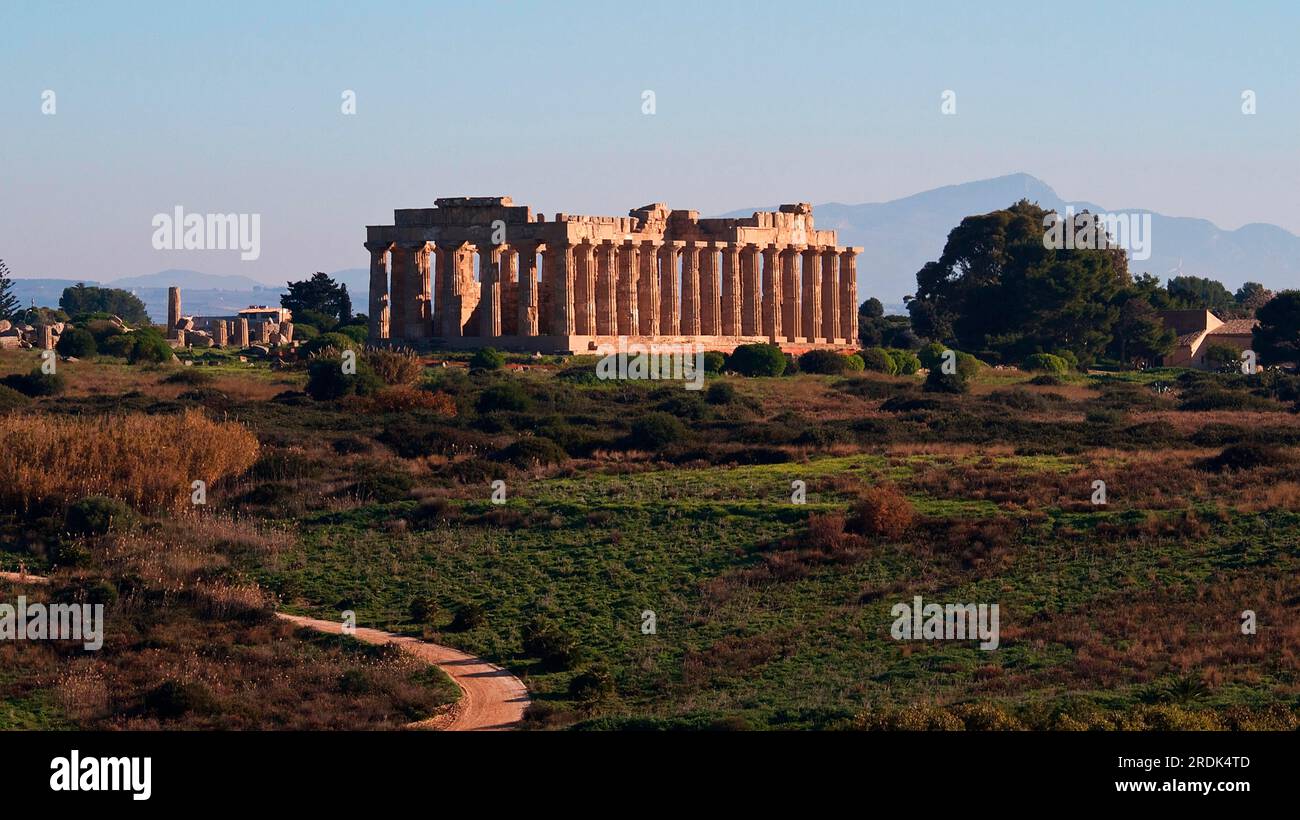 Isolato F, Acropolis, Selinunte, Archaeological Site, Temple, Southwest ...