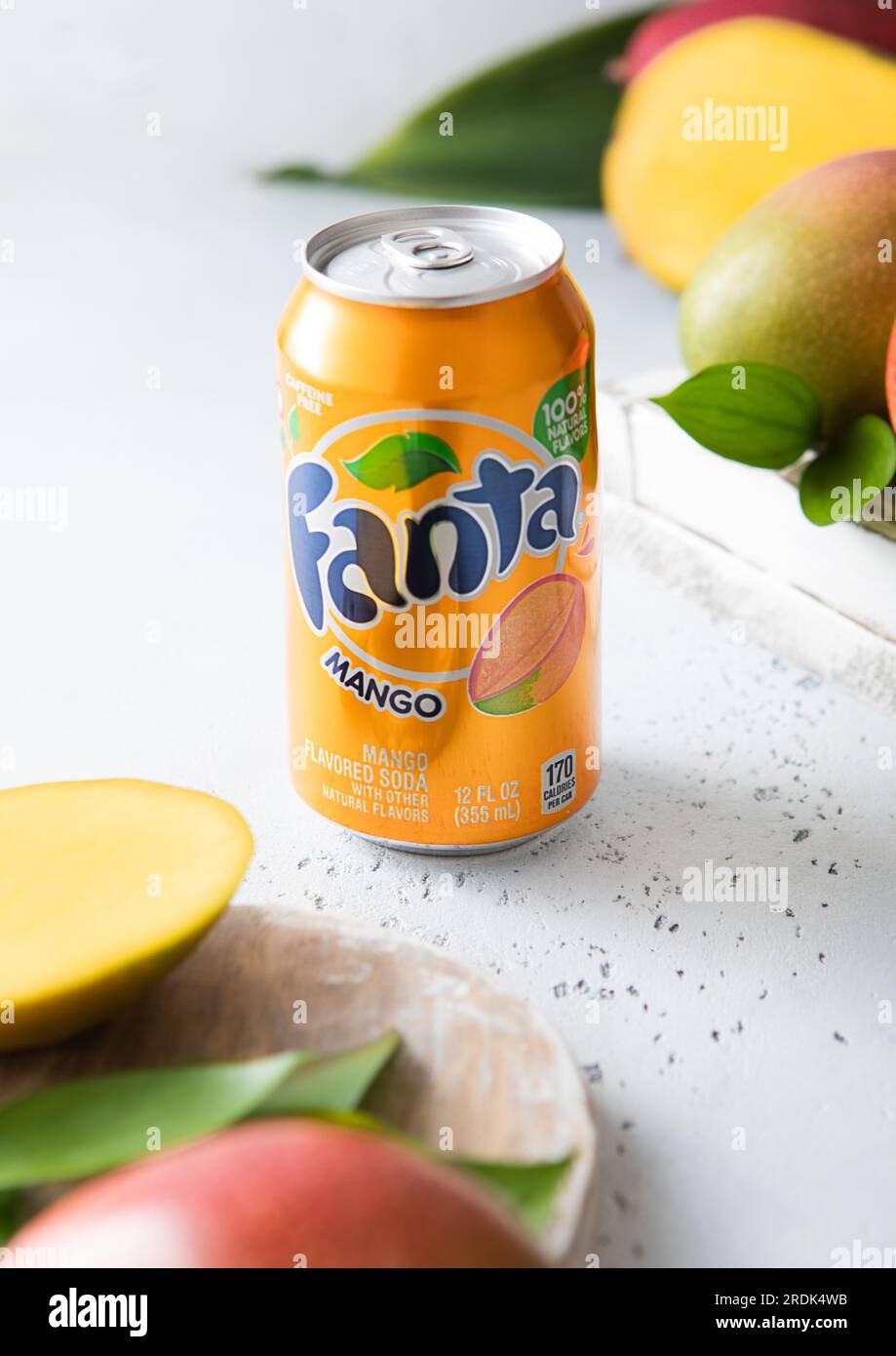 Fanta soft drink hi-res stock photography and images - Alamy
