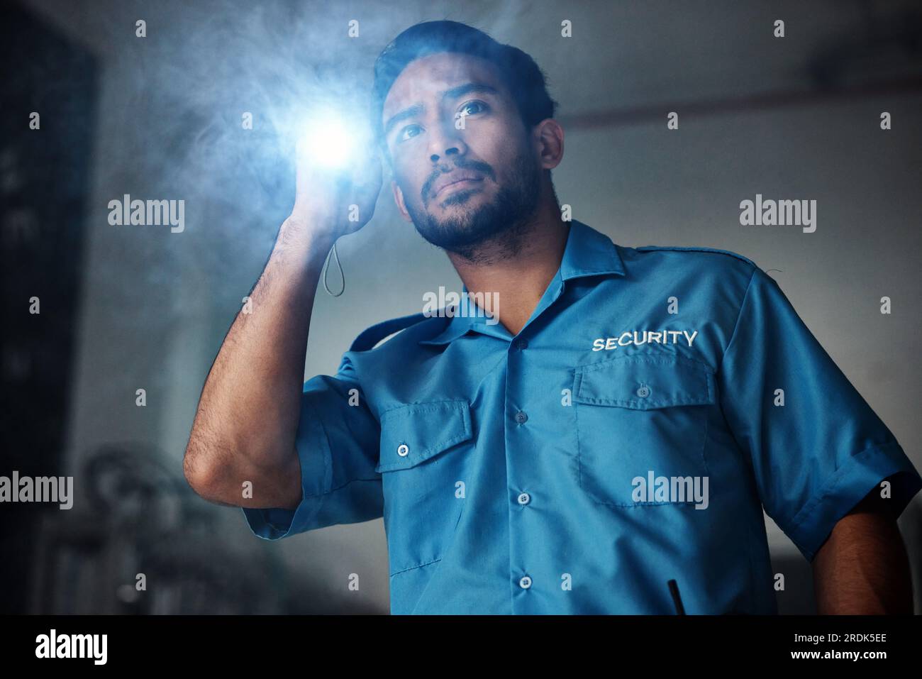 Man searching torch light hi-res stock photography and images - Alamy