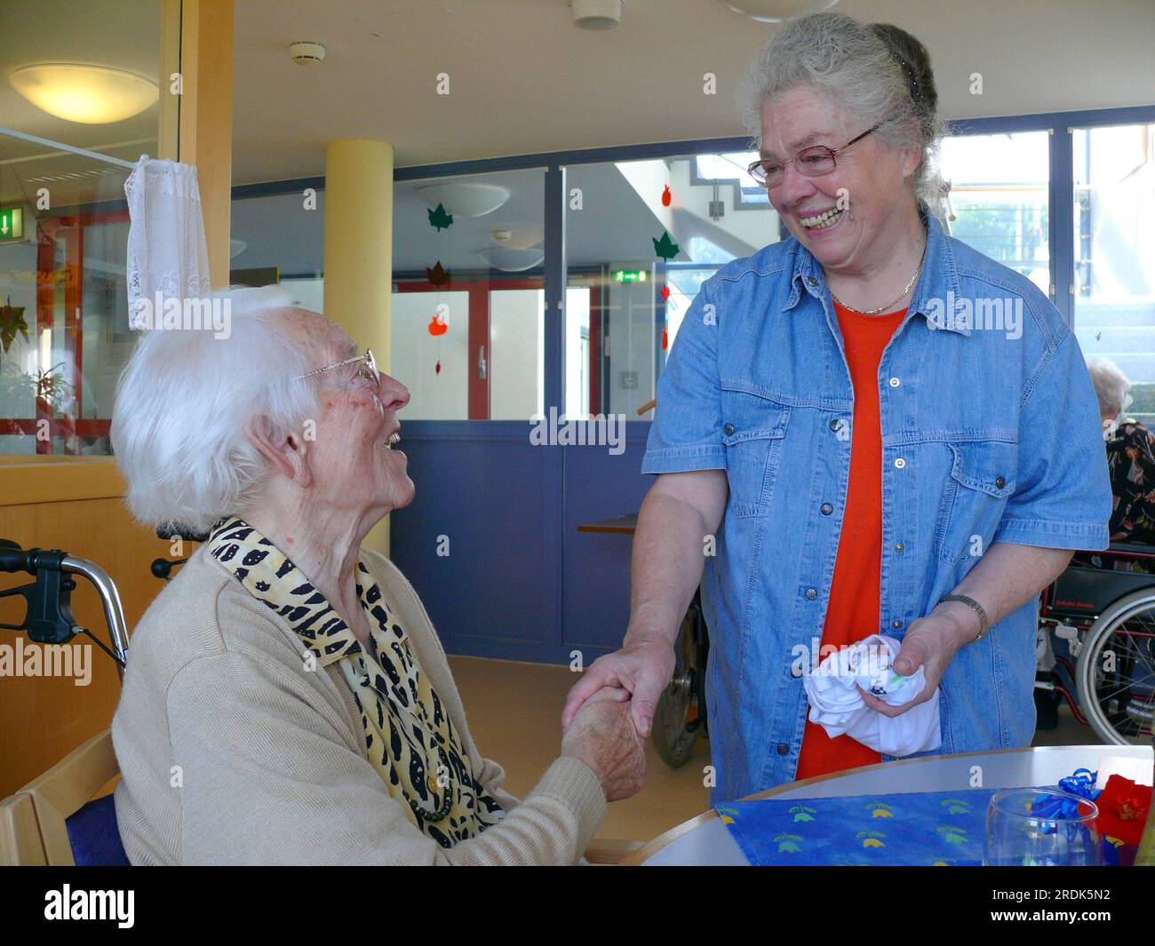 Congratulations on your birthday in a nursing home, old people's home ...