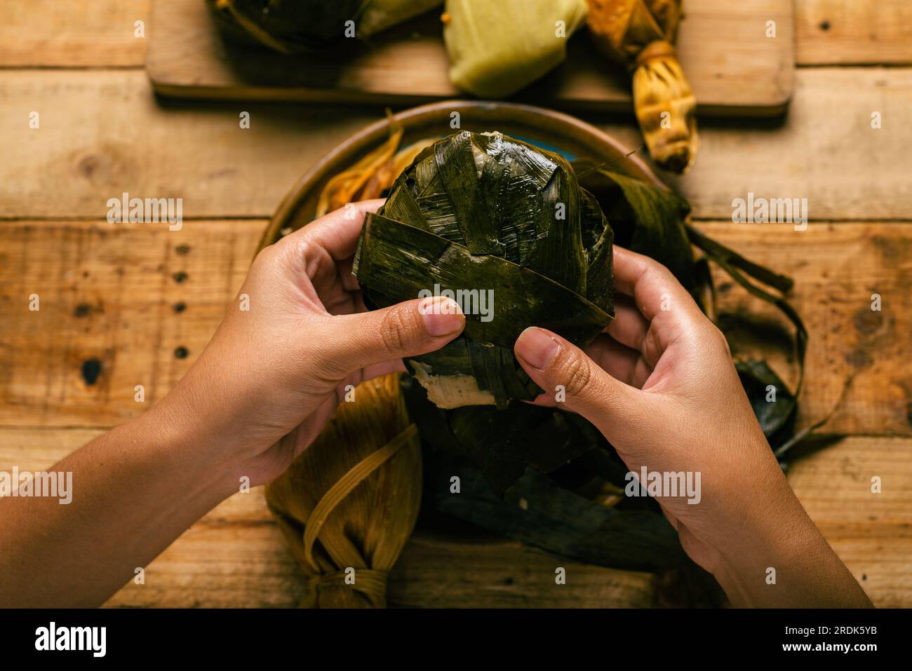 Tamal oaxaqueño hi-res stock photography and images - Alamy