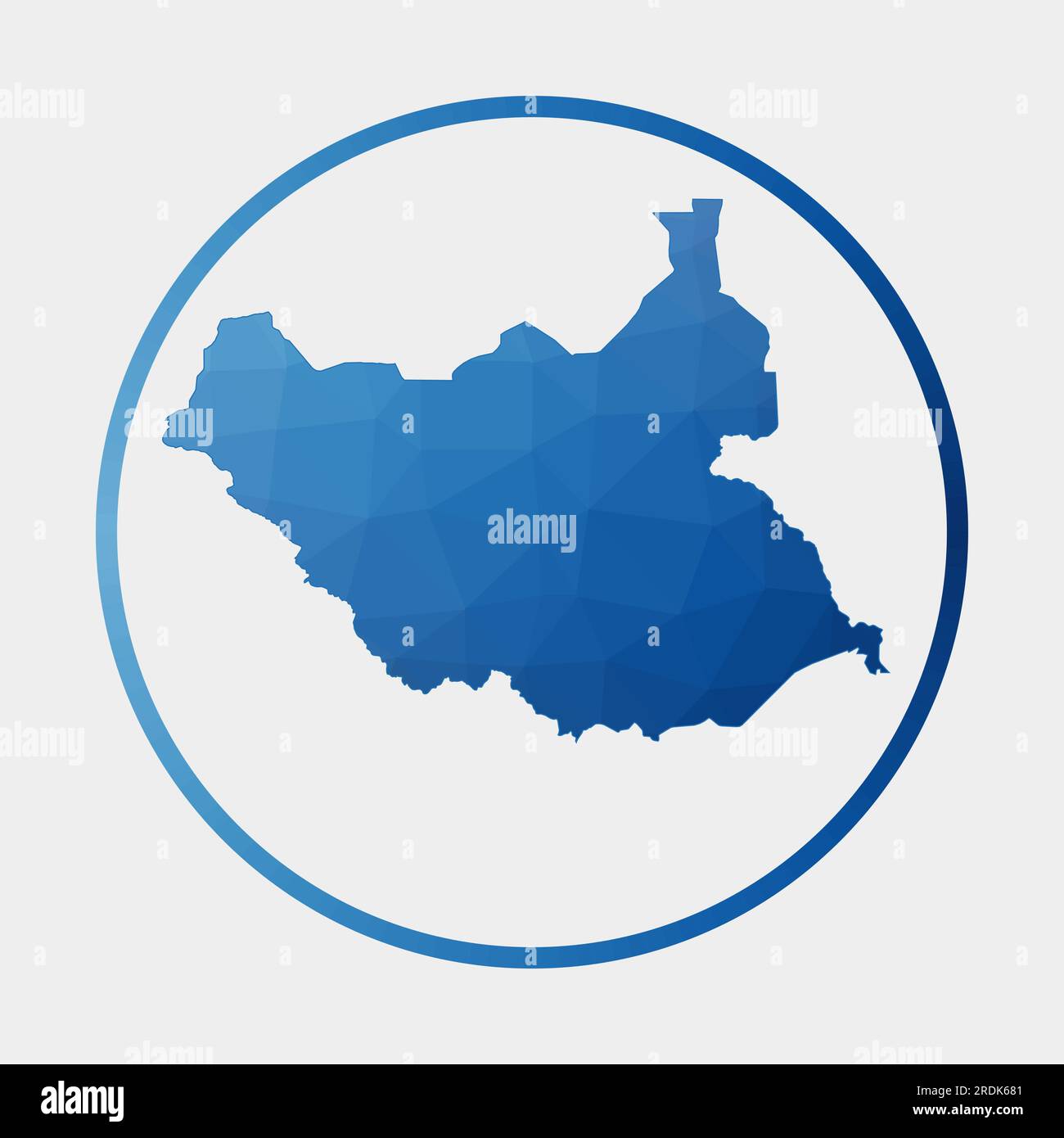 South sudan digital map hi-res stock photography and images - Alamy