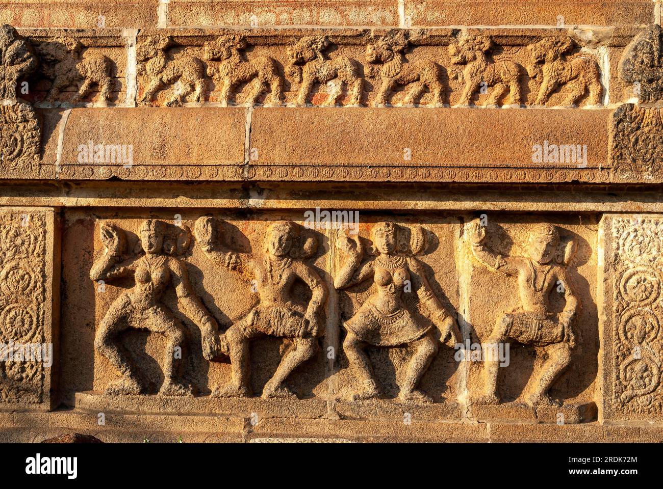 Dance Sculptures in Shivakamasundari Temple in Thillai Nataraja temple ...