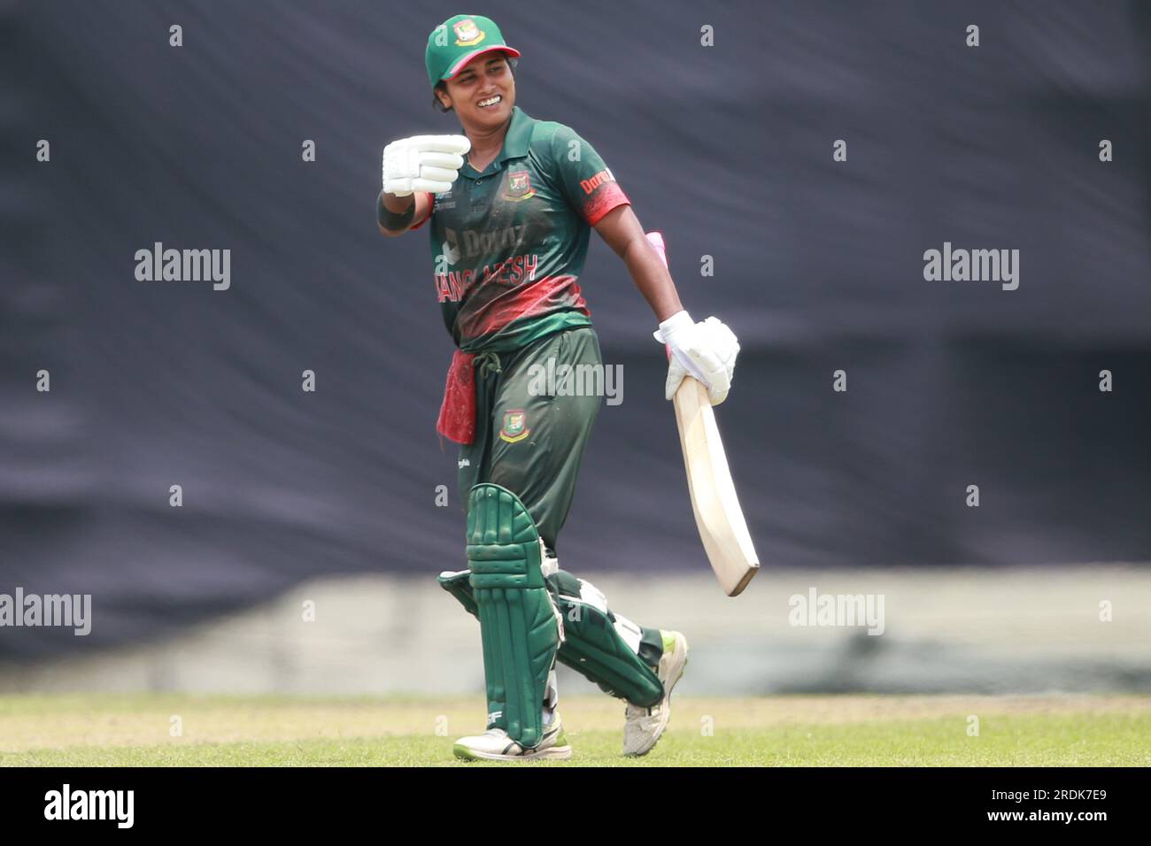 Fargana Hoque became the first Bangladeshi woman cricketer to score an ...