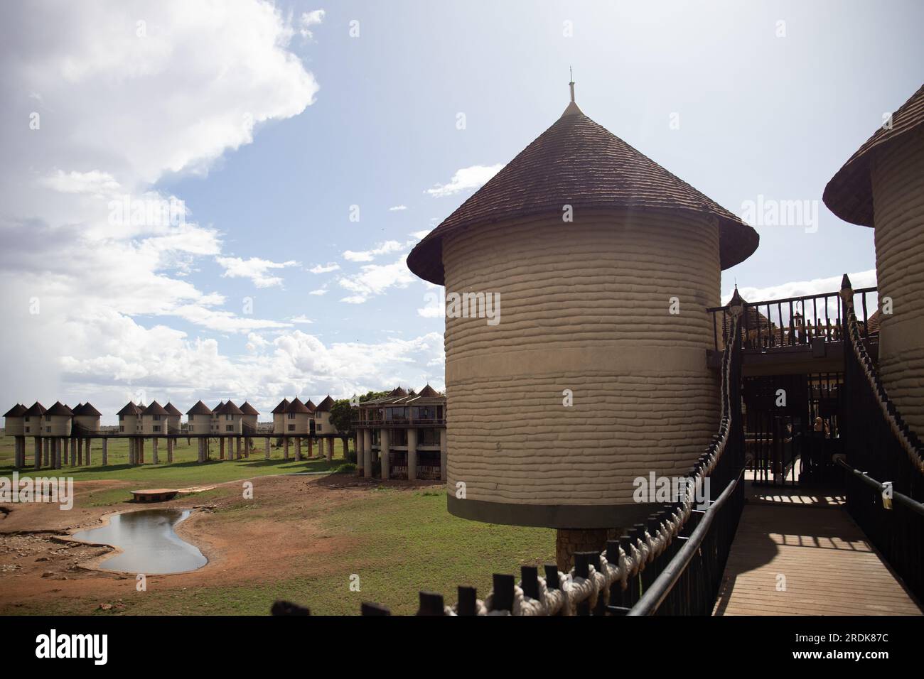 salt lick safari lodge in the taita hills kenya. Beautiful lodge on a ...