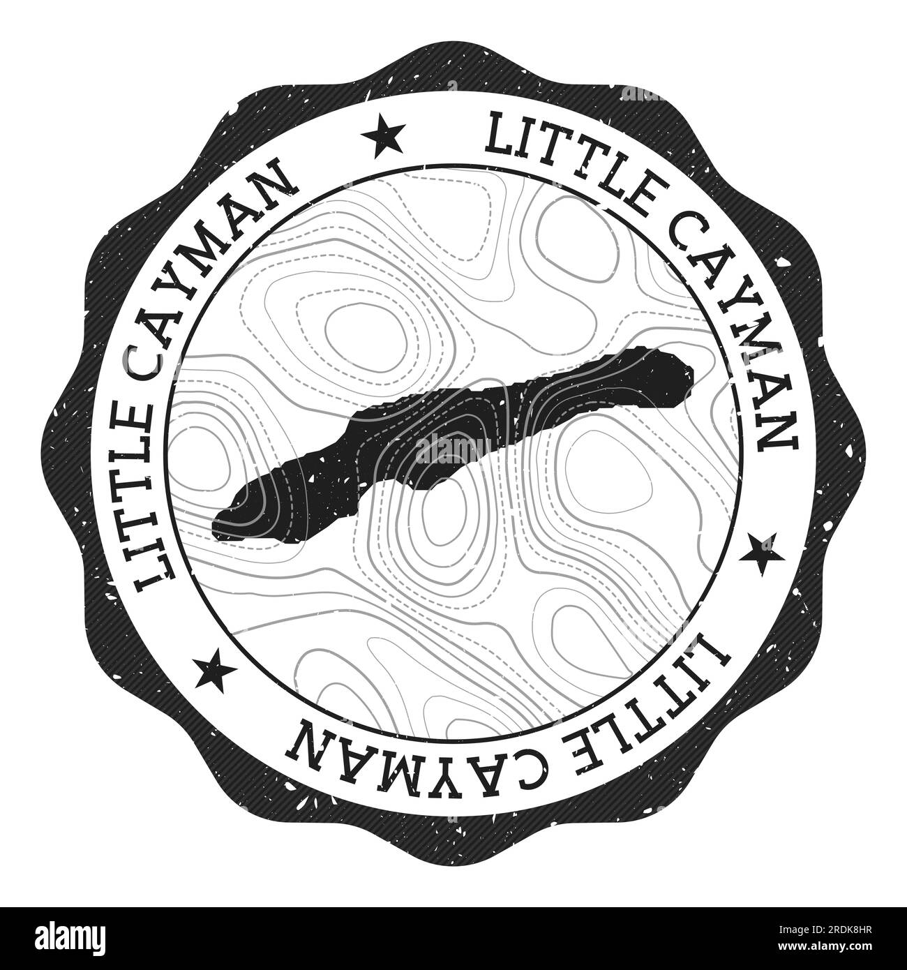 Little cayman map hi-res stock photography and images - Alamy