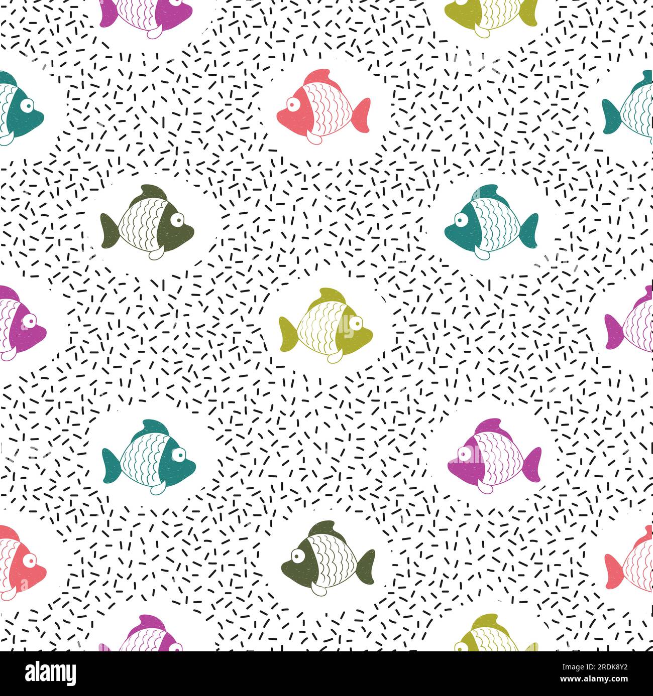 Hand drawn fish hi-res stock photography and images - Alamy