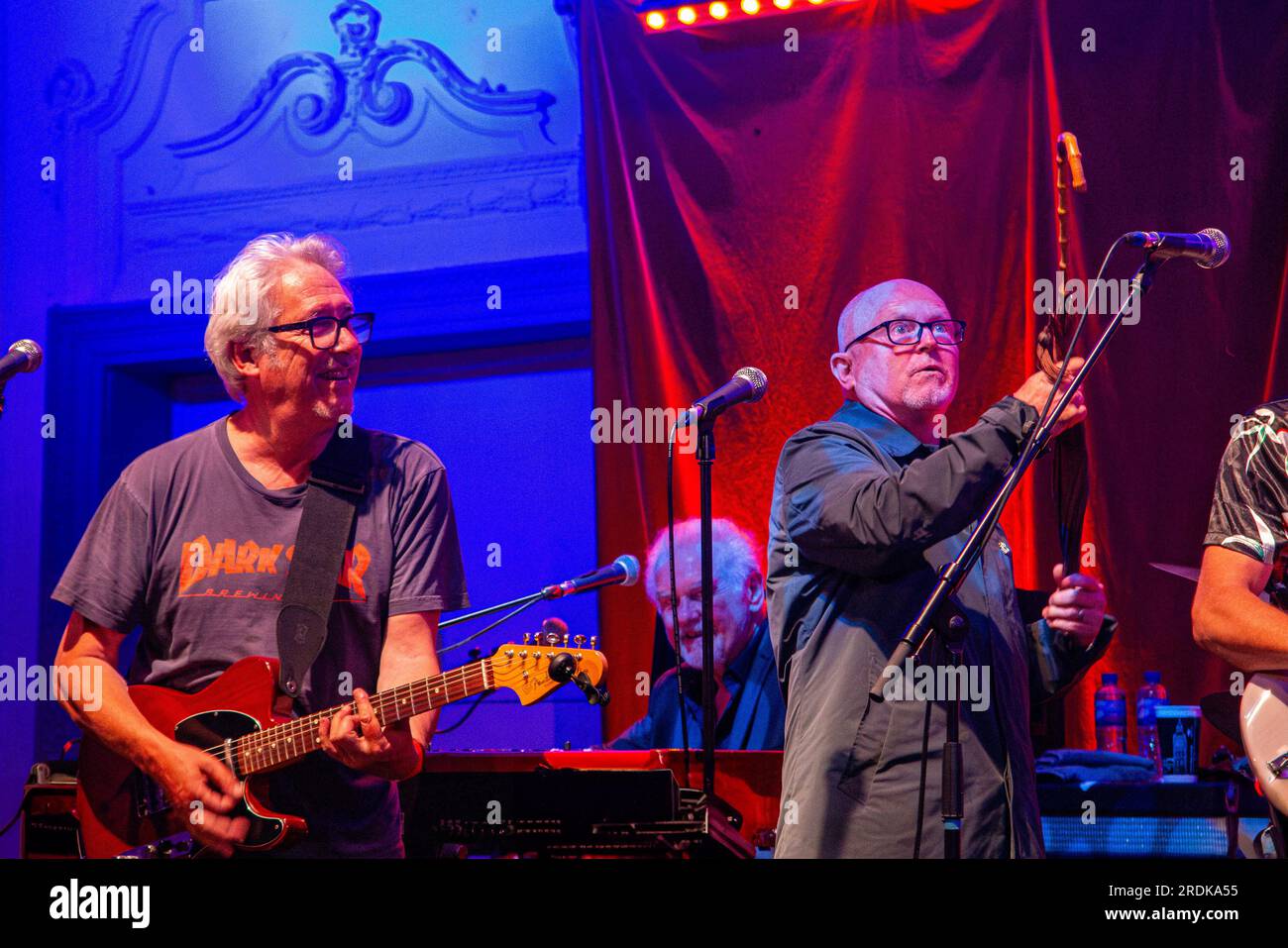 Lee Thompson of Madness and Chaz Jankel perform with The Blockheads on ...