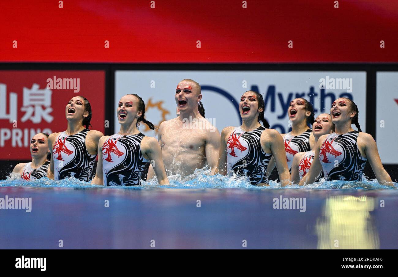 Artistic swimming germany team hi-res stock photography and images - Alamy