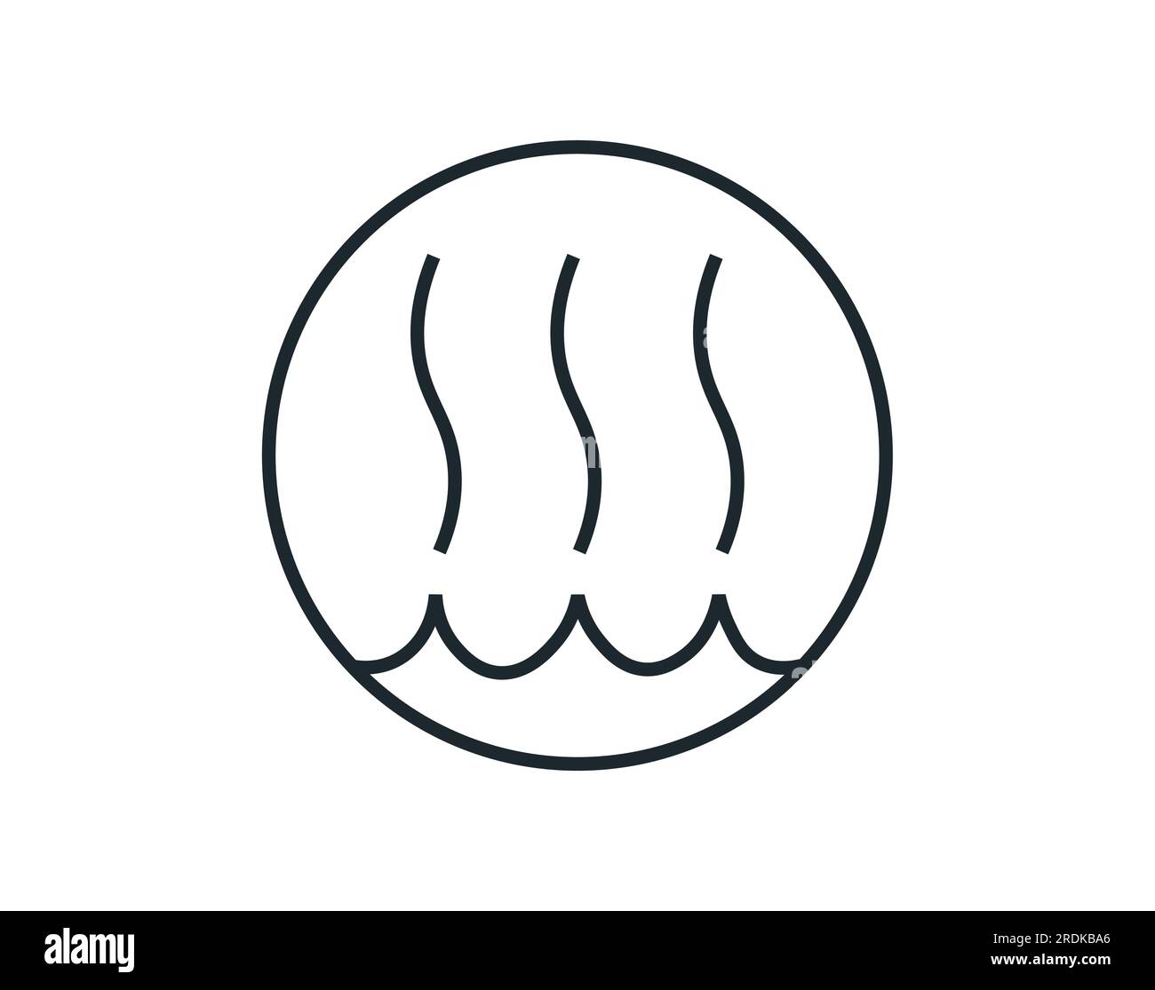 Steam energy symbol. Concept of textile machinery Stock Vector Image ...