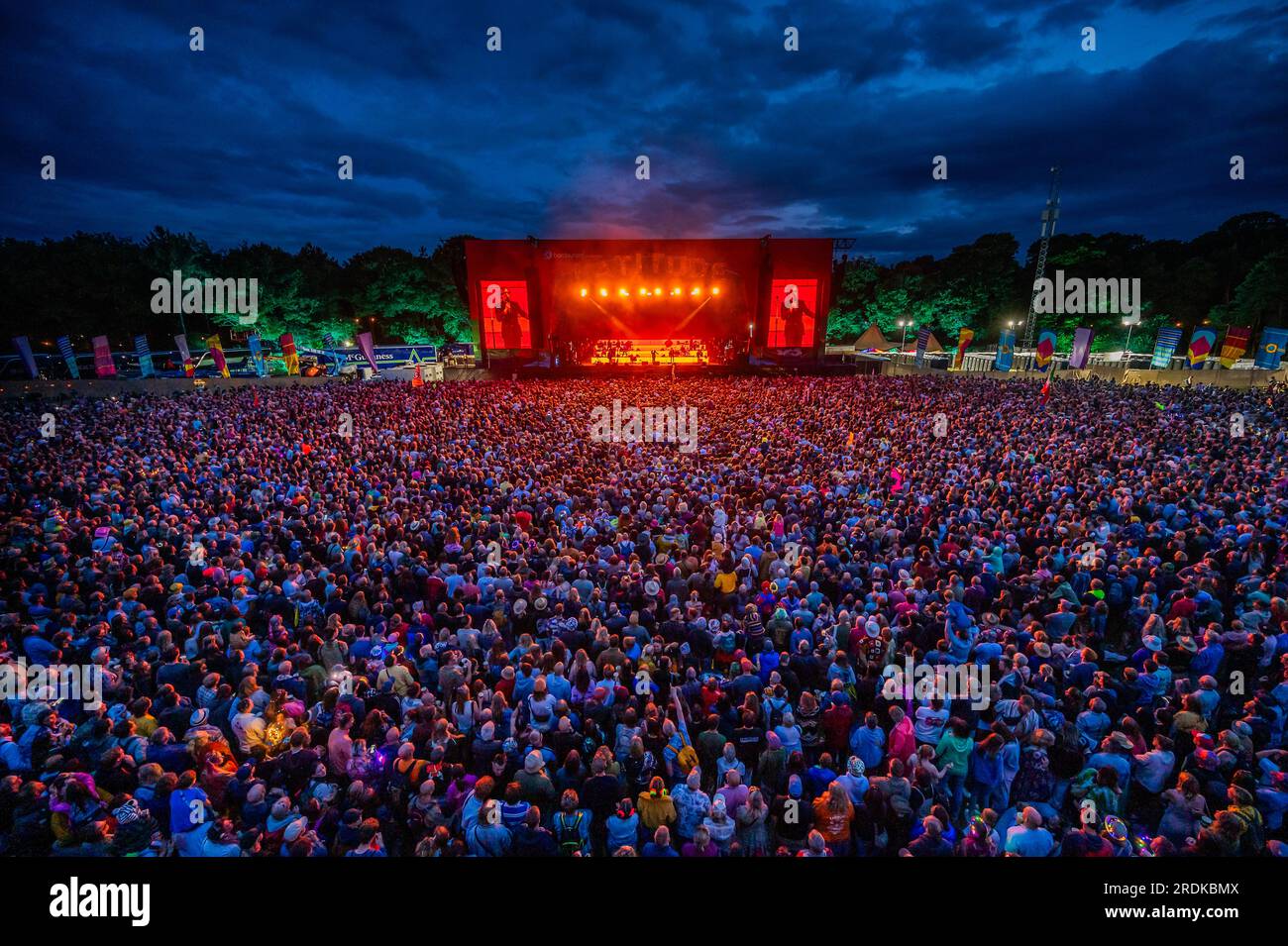 Henham Park, Suffolk, UK. 21st July, 2023. Pulp play the Obelisk arena ...