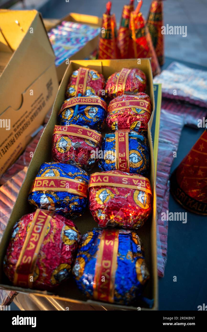 June 28th 2023, Uttarakhand, India. Different types of firecrackers on ... June 28th 2023, Uttarakhand, India. Different types of firecrackers on ...