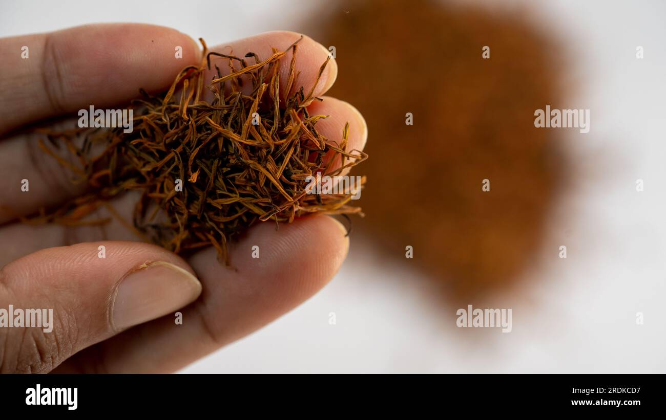 Lotus (Sacred Lotus Pollen) - Flower stamens (Nelumbo nucifera Gaertn ...