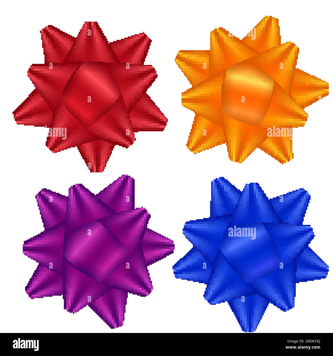 Bows vector hi-res stock photography and images - Alamy