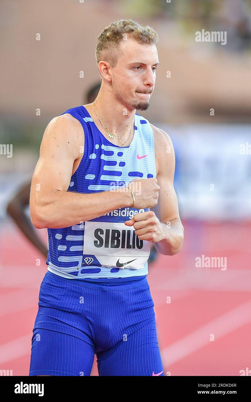Stade Louis II, Monaco, Principality of Monaco, July 21, 2023, 400M ...