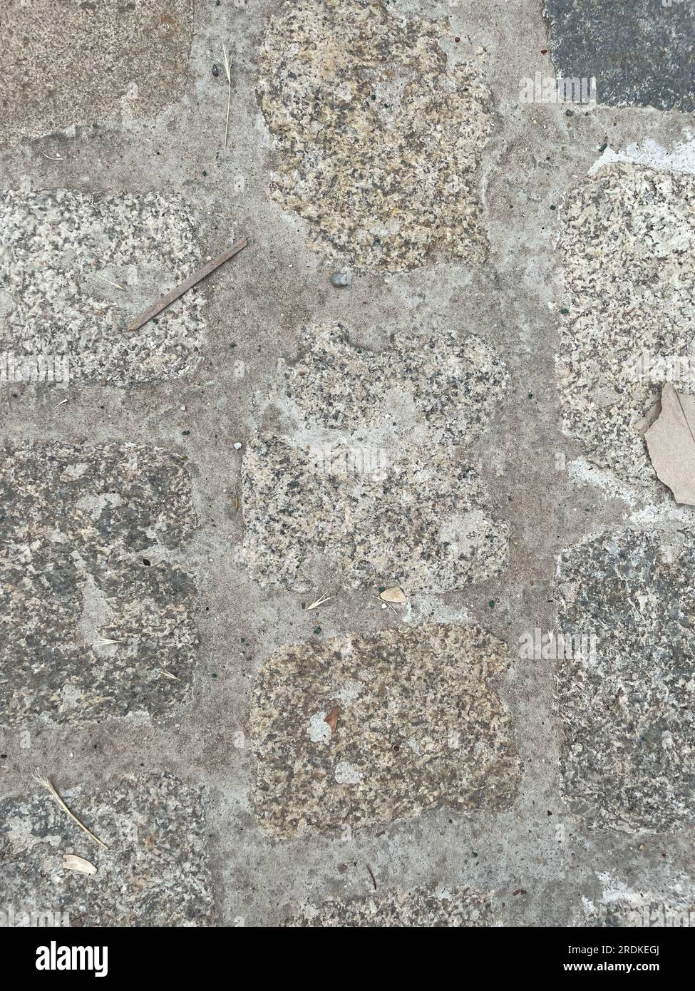 Texture of a stone floor. Old castle stone floor texture background ...