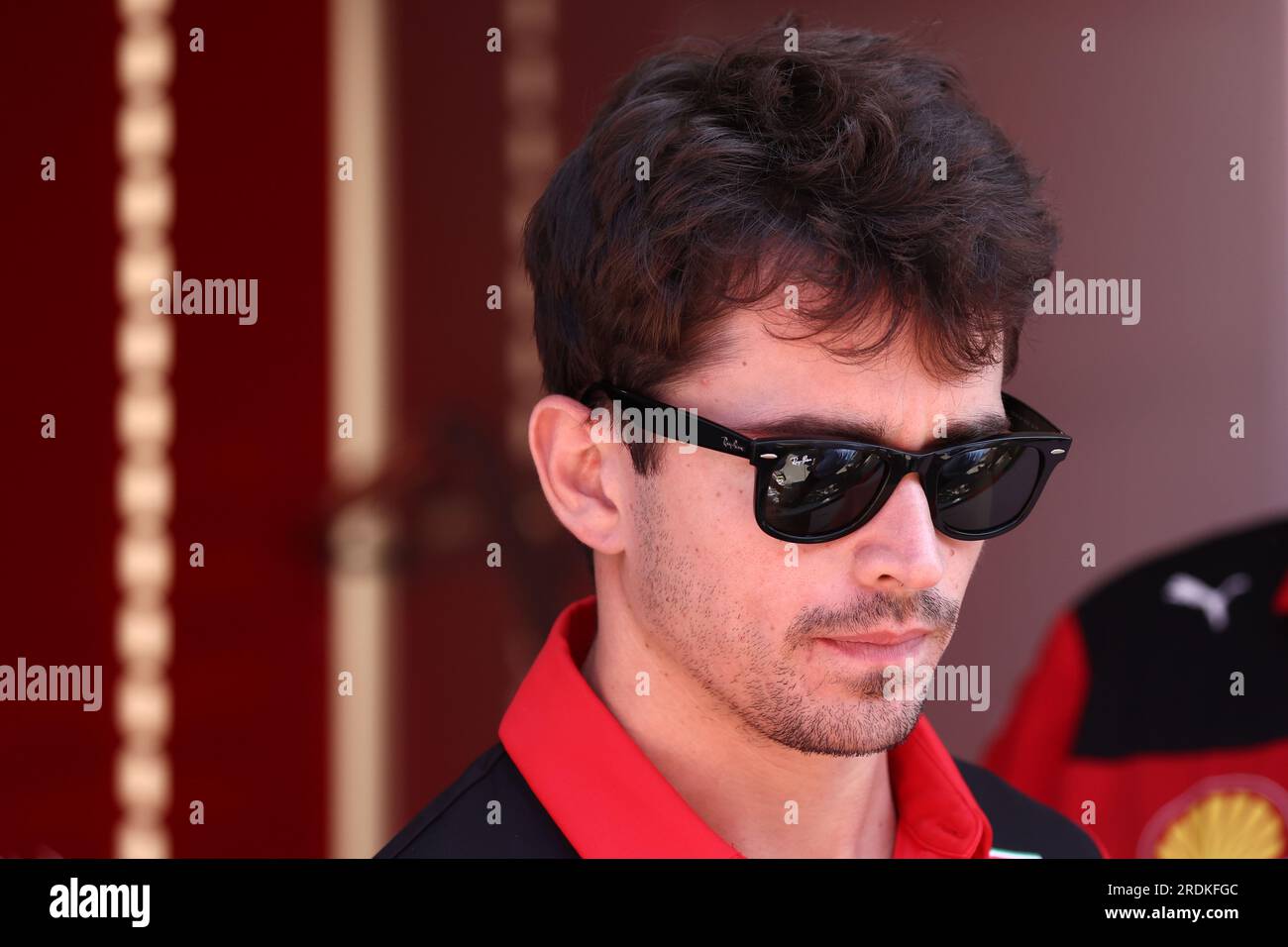 Mogyorod, Hungary. 22nd July, 2023. Charles Leclerc of Scuderia Ferrari ...