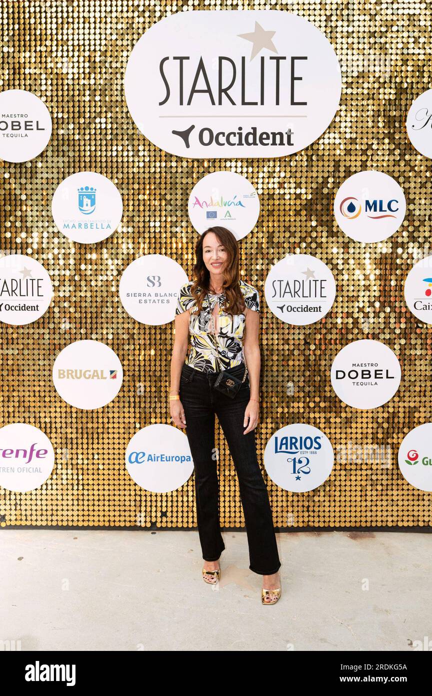 Marbella. Malaga 22 July 2023 Many celebrities attend the legendary ...