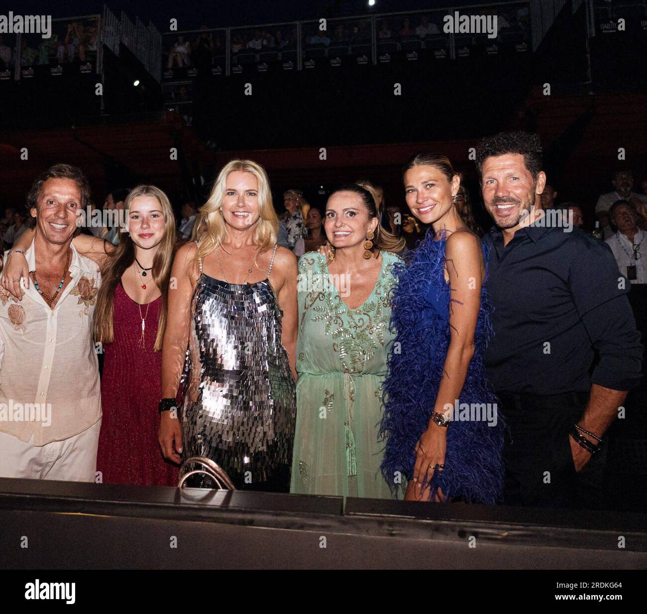 Marbella. Malaga 22 July 2023 Many celebrities attend the legendary ...