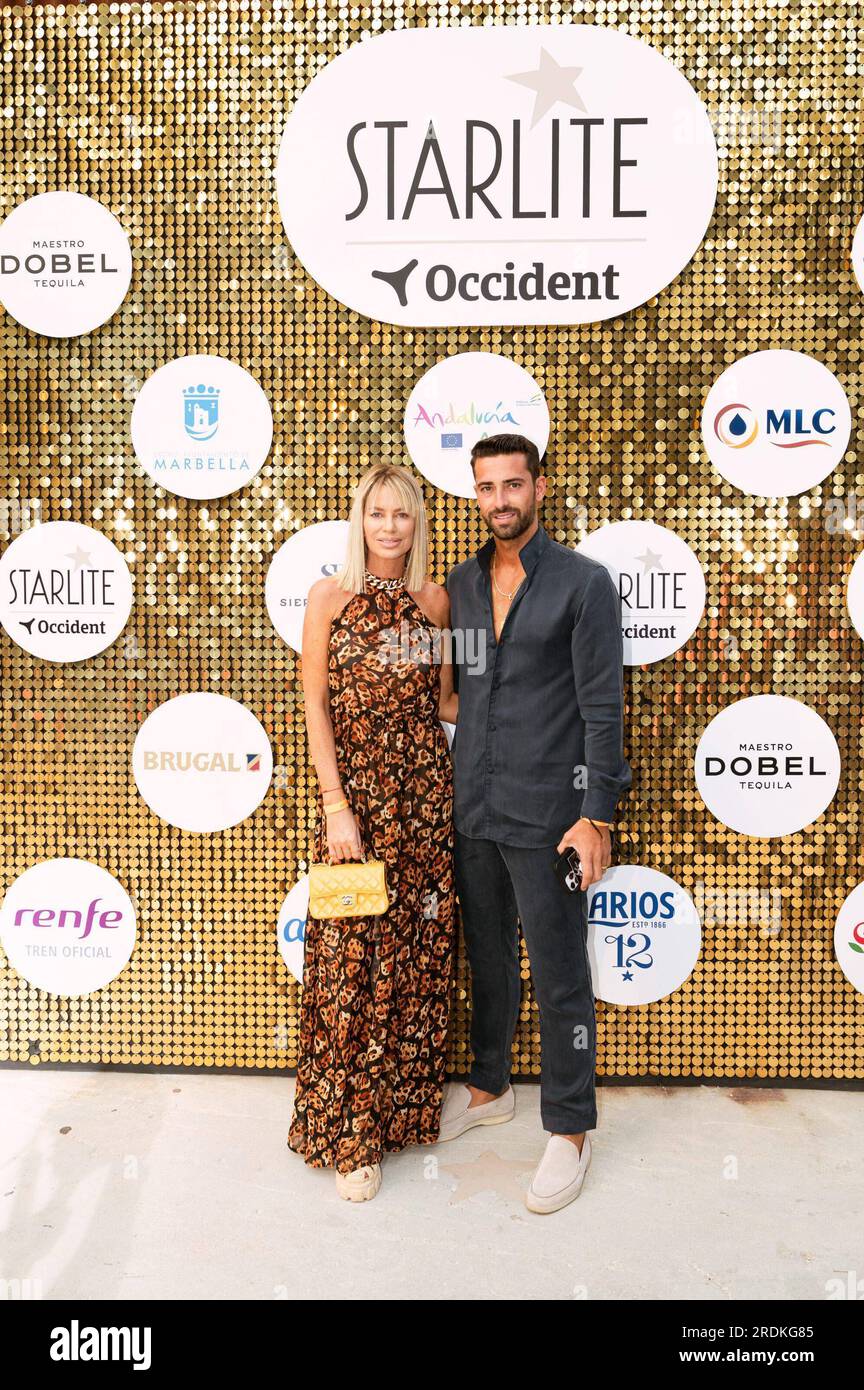 Marbella. Malaga 22 July 2023 Many celebrities attend the legendary ...