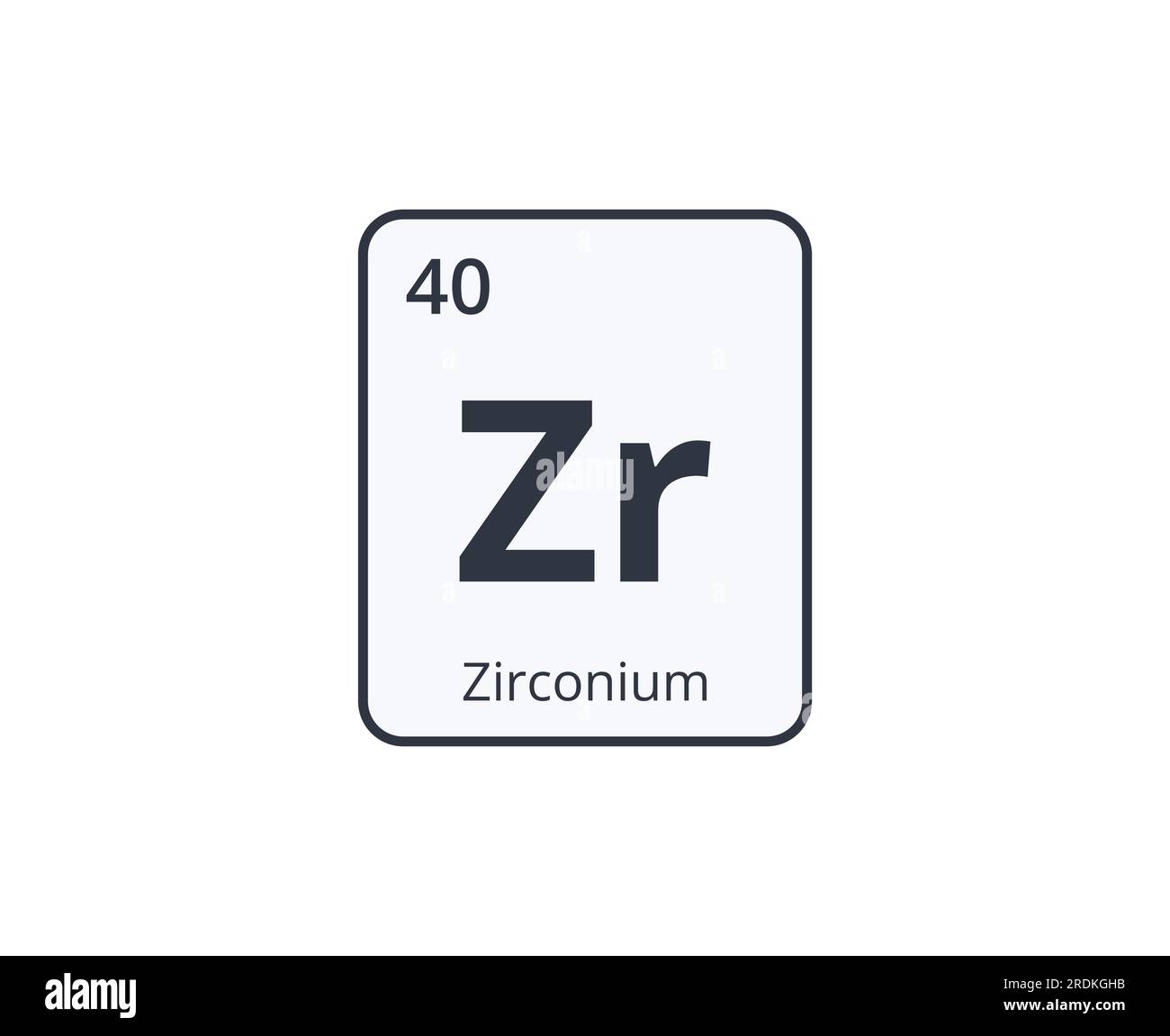 Zirconium Element Symbol