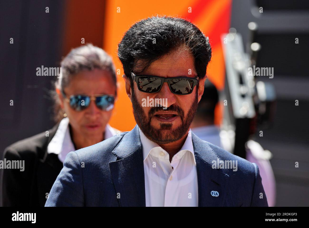 Budapest, Hungary. 22nd July, 2023. Mohammed Bin Sulayem (UAE) FIA ...