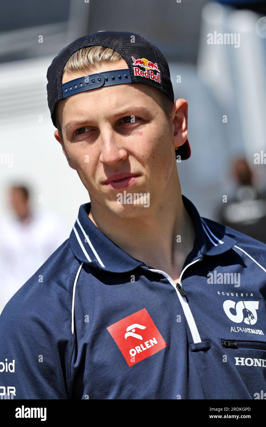 Budapest, Hungary. 22nd July, 2023. Liam Lawson (NZL) Red Bull Racing ...