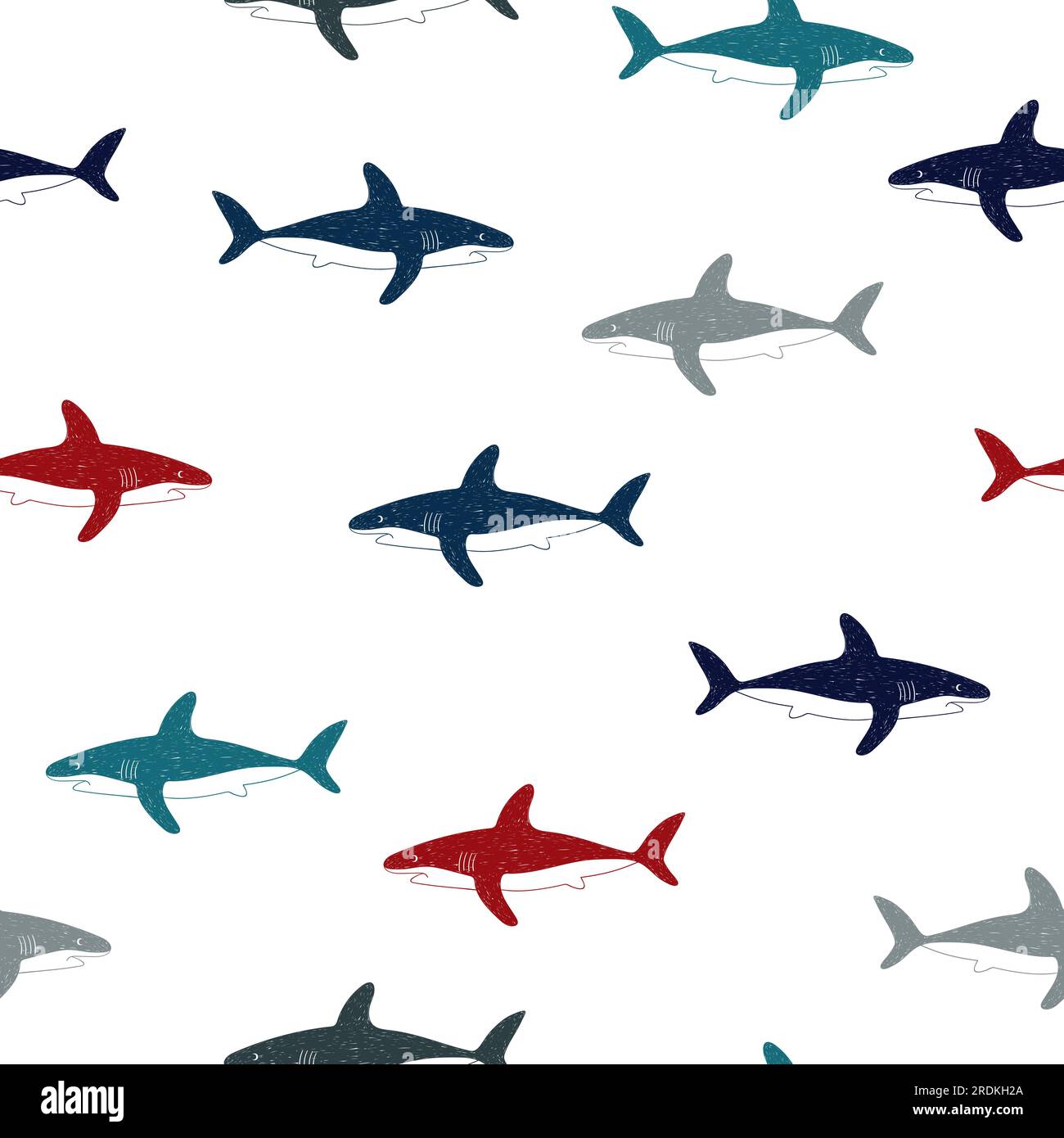 Sharks Stock Vector Images - Alamy