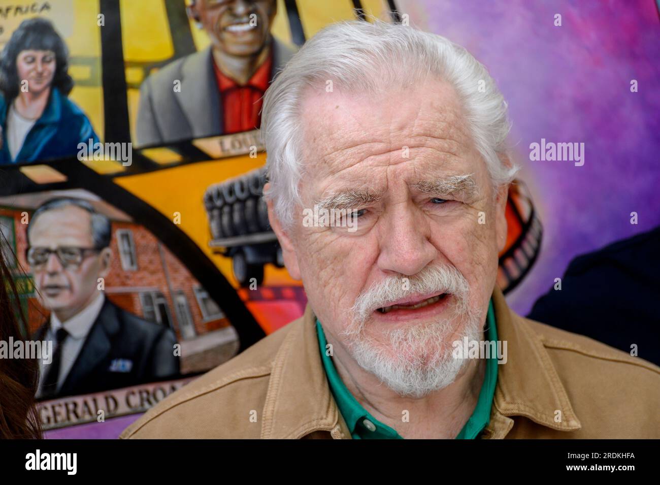 Brian Cox (Scottish actor) at an EQUITY event in Leicester Square ...