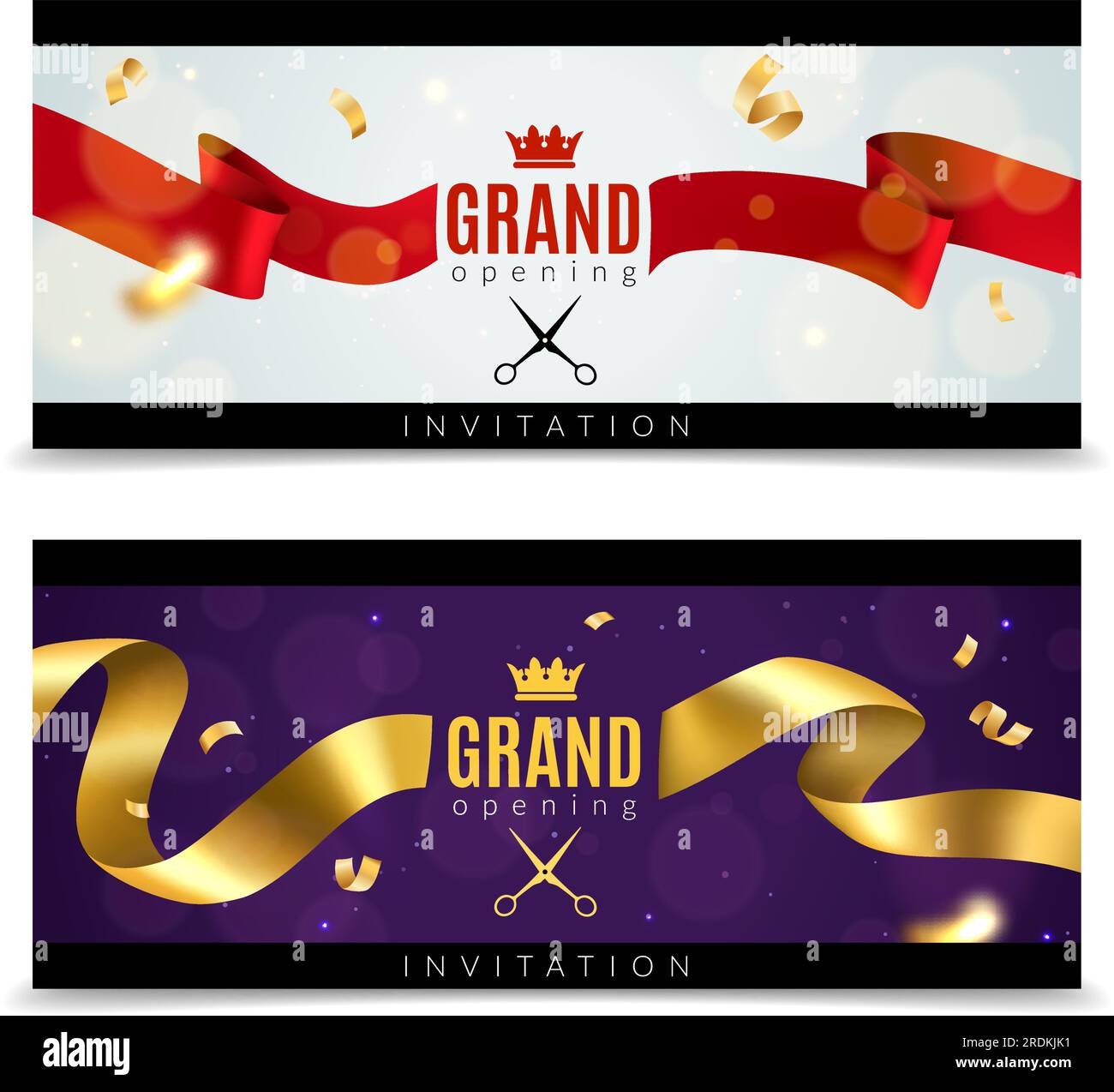 Ribbon Cutting Grand Opening Flyer