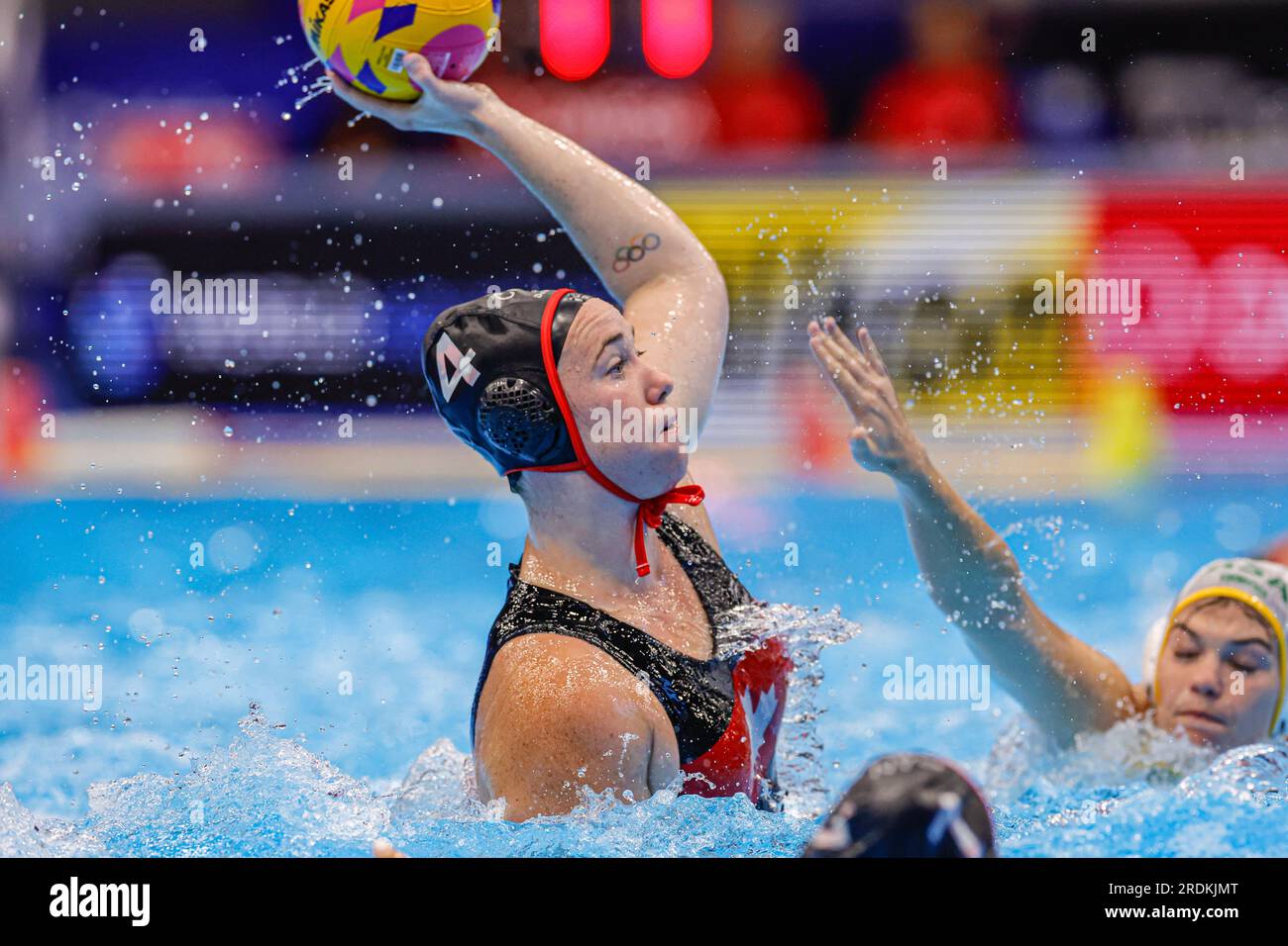 Fukuoka, Japan. 22nd July, 2023. FUKUOKA, JAPAN - JULY 22: Emma Wright ...