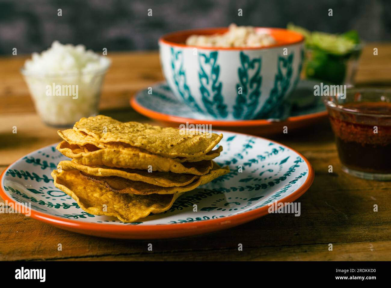 Tostadas mexico hi-res stock photography and images - Alamy