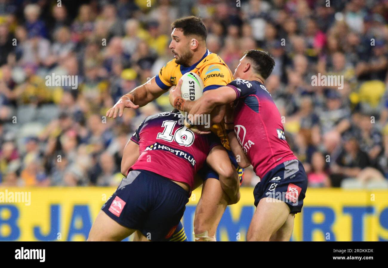 Townsville, Australia. 22nd July, 2023. Ryan Matterson of the Eels ...