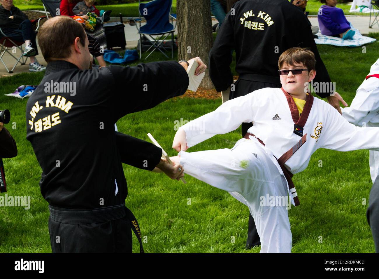 Tae Kwon Do Stock Photo - Alamy